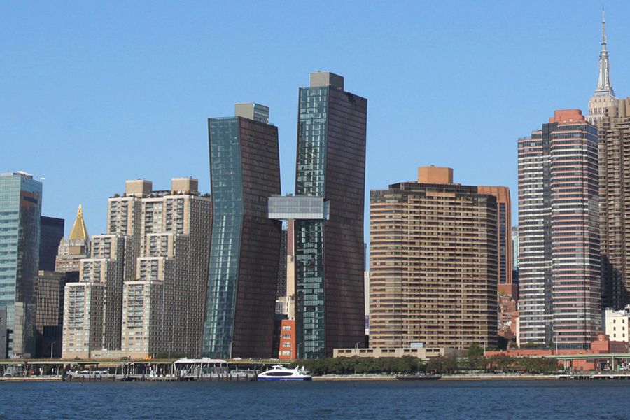 L'étrange building en forme de K à New York - CNEWYORK