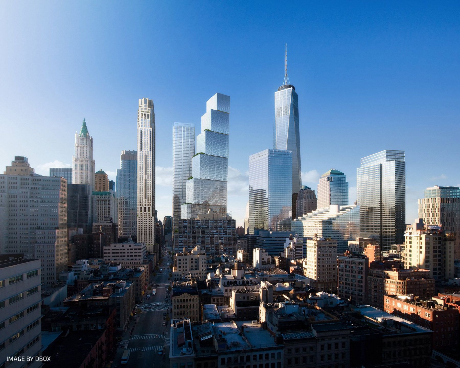 World Trade Center : nouveau design pour la tour 2WTC - CNEWYORK