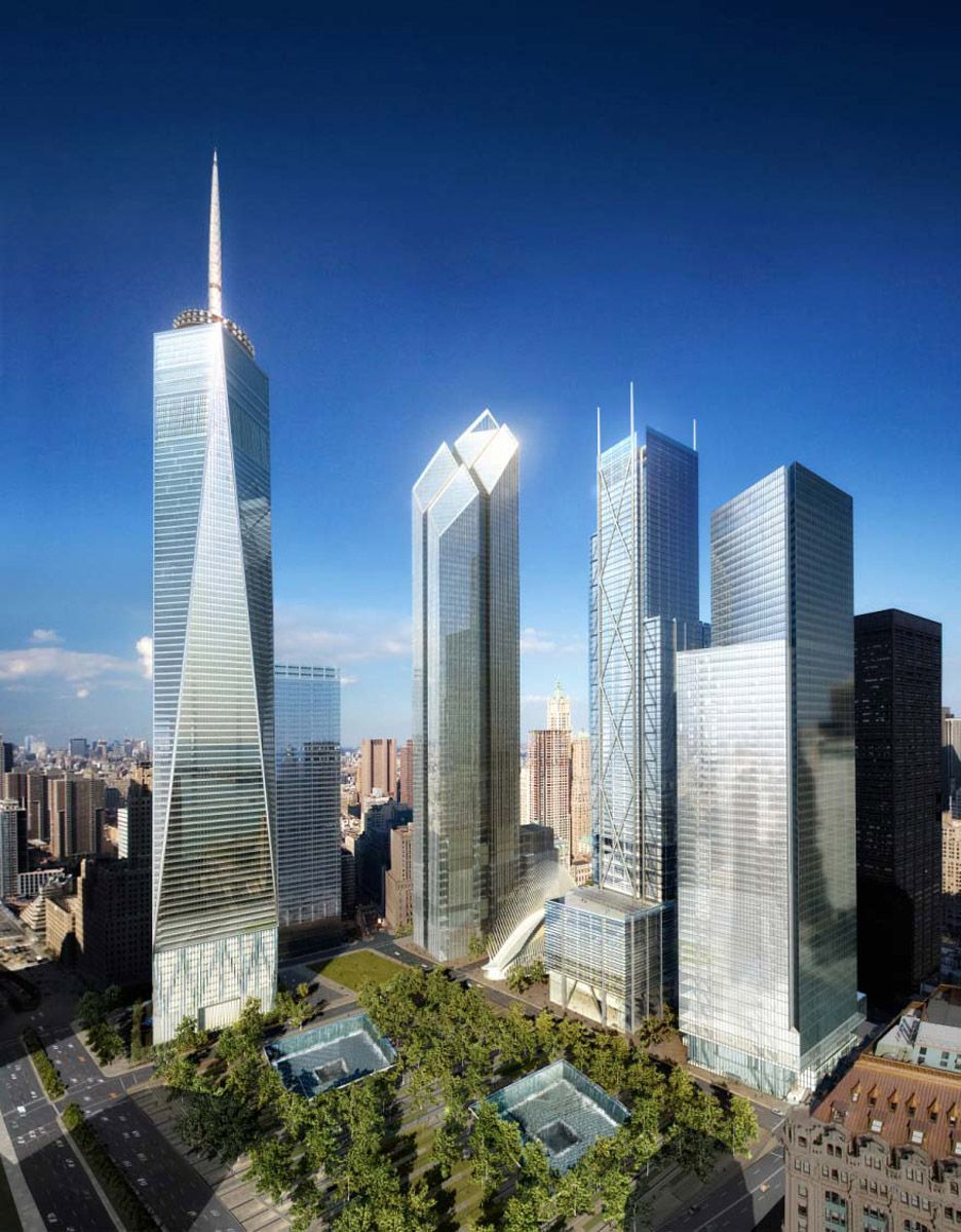 World Trade Center : nouveau design pour la tour 2WTC - CNEWYORK